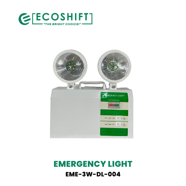 LED Emergency Light Twin Head – Mickey Type - Ecoshift Corporation