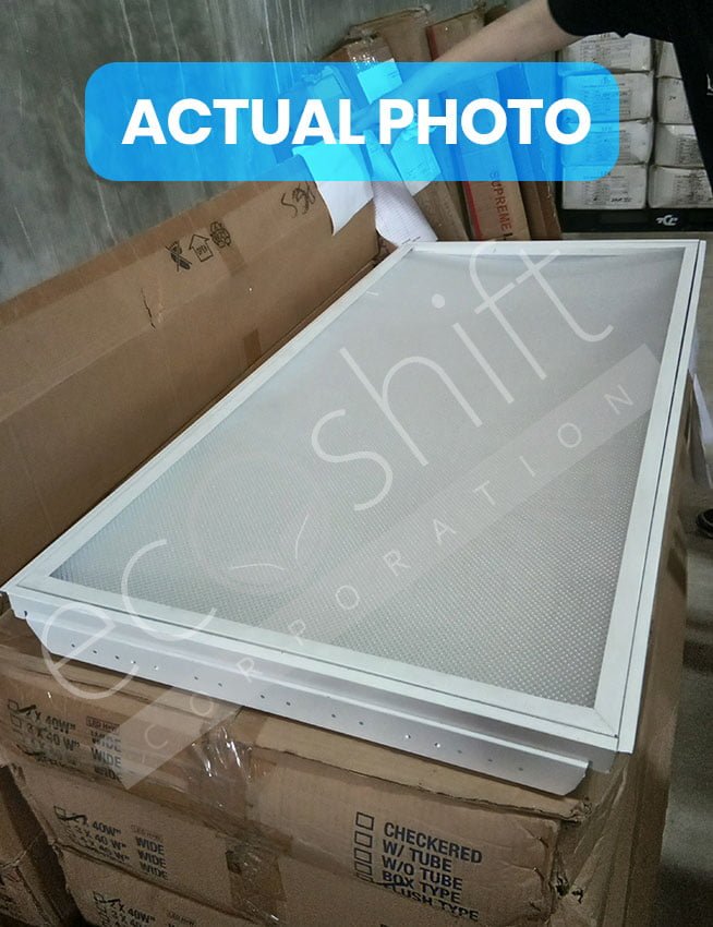 2X4Ft. Recessed Prismatic Type Housing 24X48" - Ecoshift Corporation