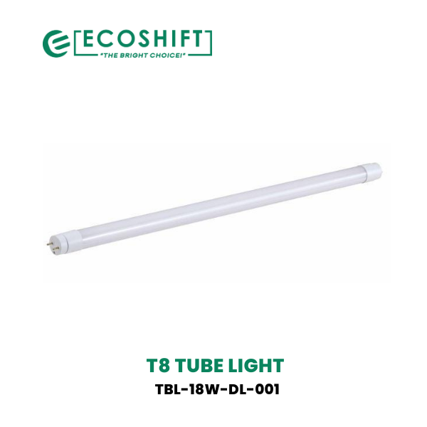 T8 LED Tube Light 18W 4FT Daylight Plastic - Ecoshift Corporation