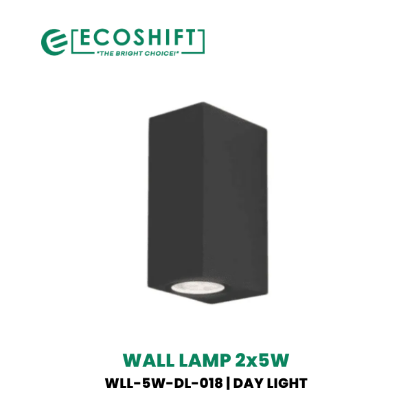 Wall Lamp – Deluxe 2X5W COB Daylight - Ecoshift Corporation