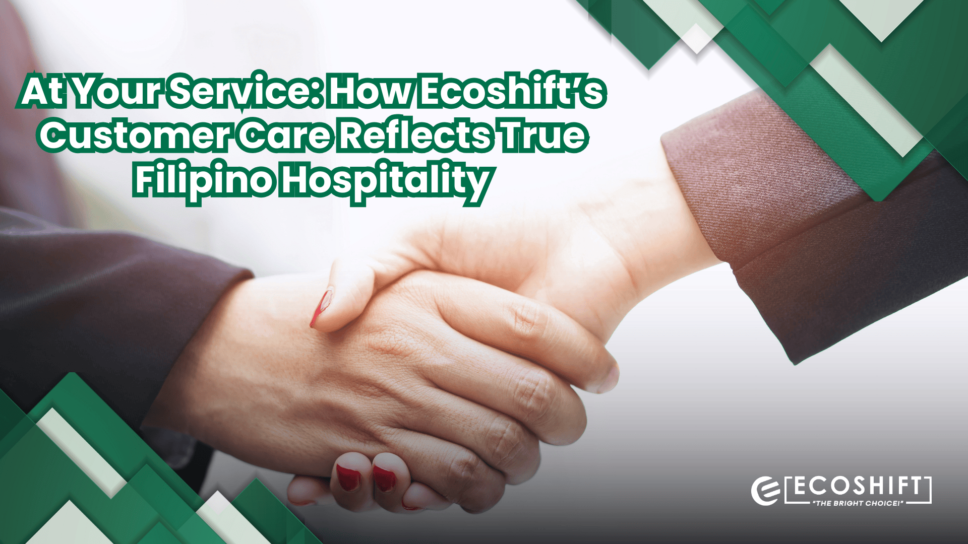 Filipino Hospitality in Ecoshift Customer Support - Ecoshift Corporation