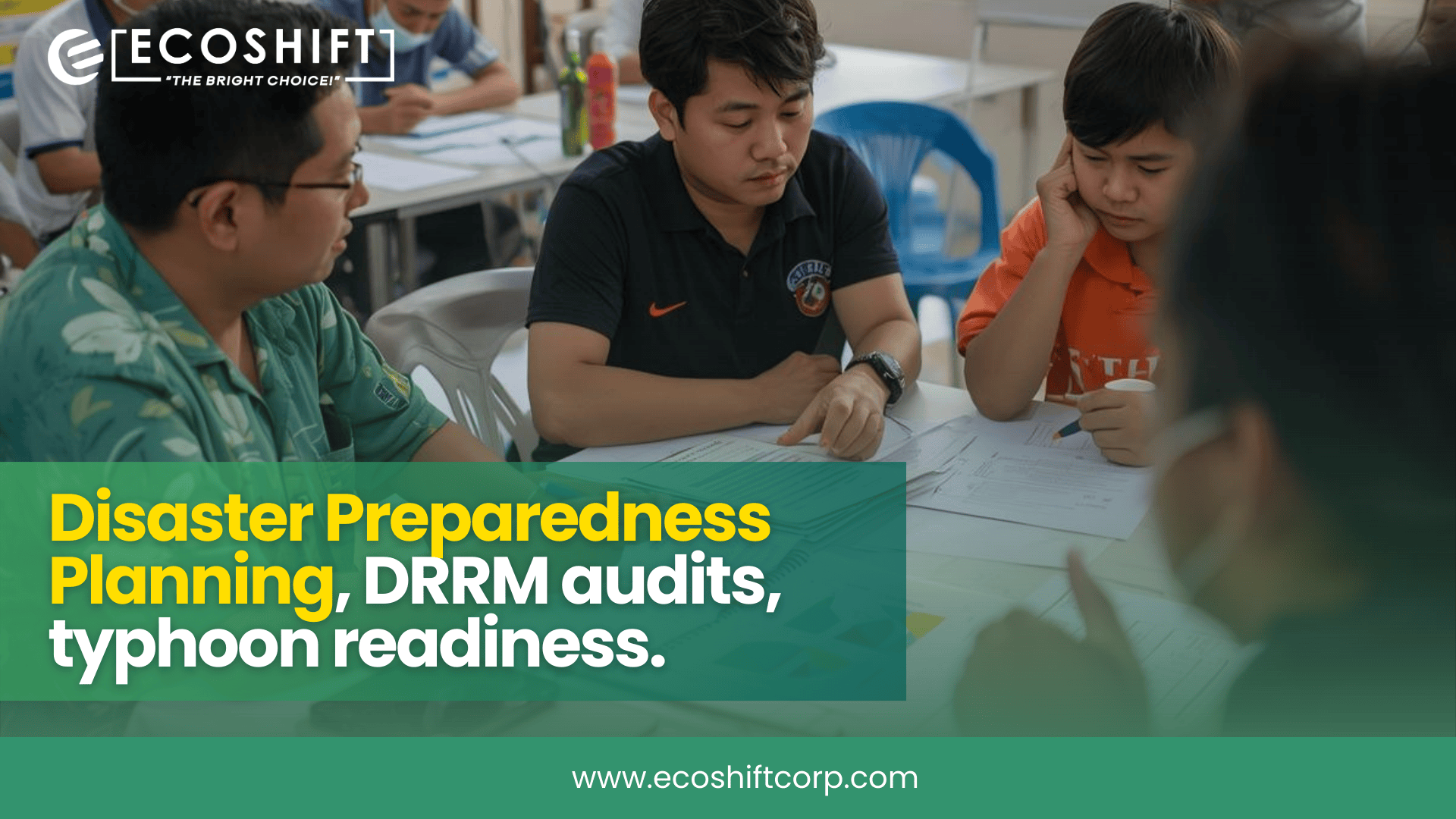 Disaster preparedness planning, DRRM audits, typhoon readiness ...