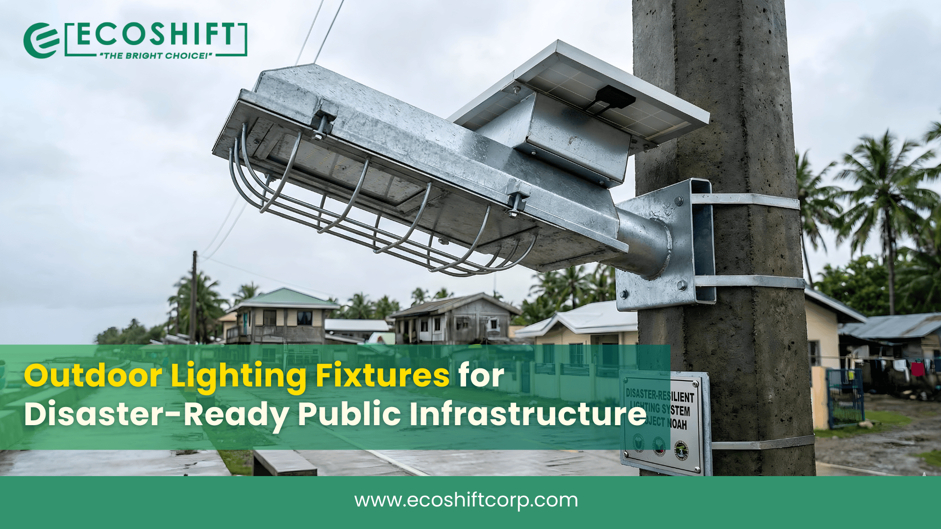 Outdoor Lighting Fixtures for Disaster-Ready Public Infrastructure ...